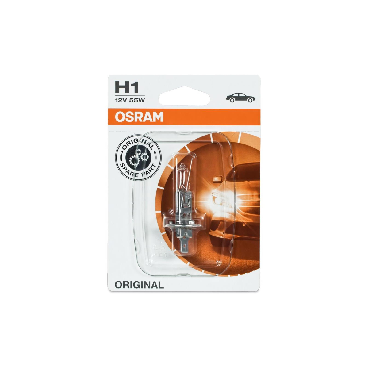 Osram Original Line 12V H1 64150-01B Autolampen, 6,99