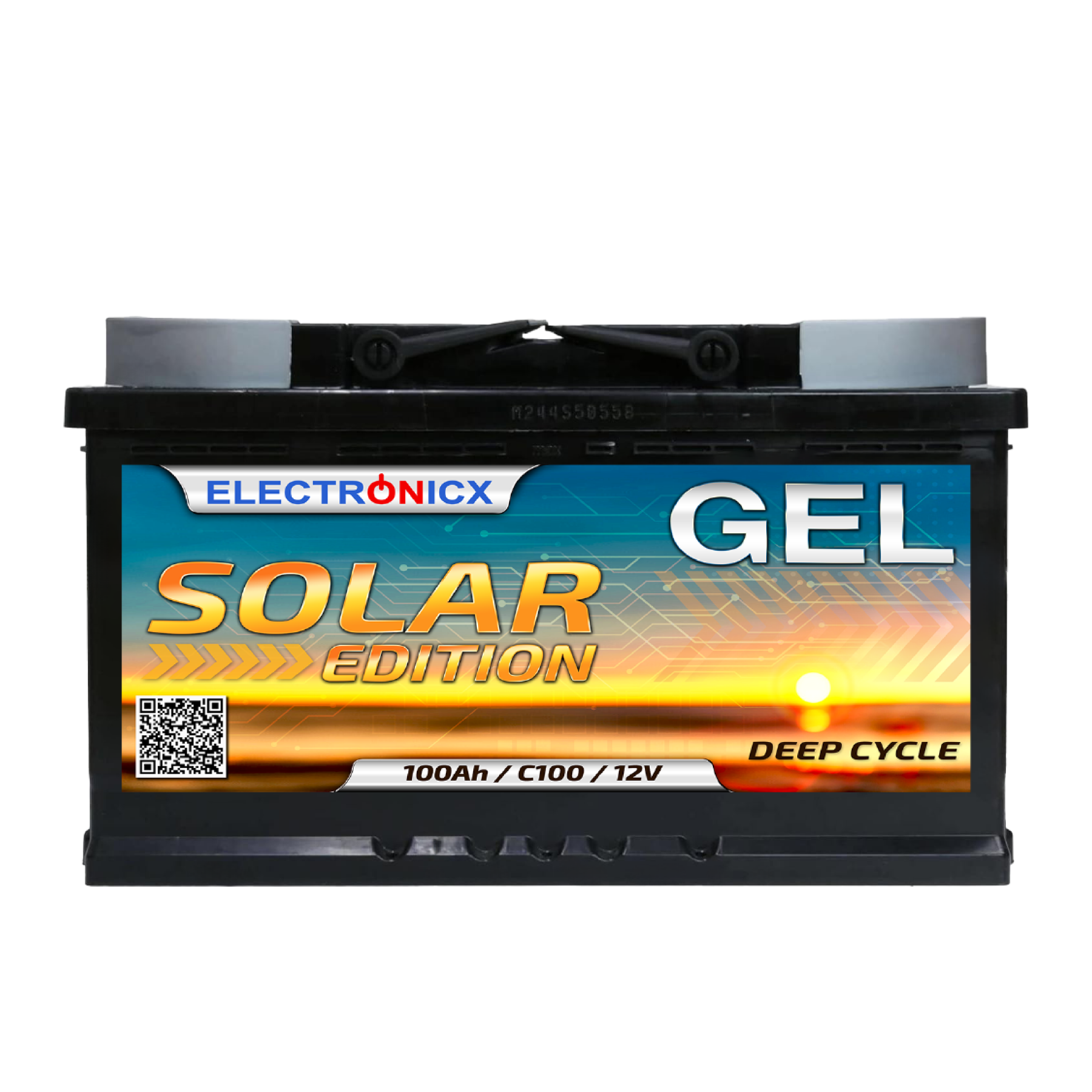 Electronicx Solar Edition GEL Battery 100 AH 12V, 149,99